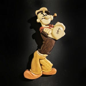 Sailor and Girlfriend Intarsia Pattern: Nostalgic Woodworking Template ...