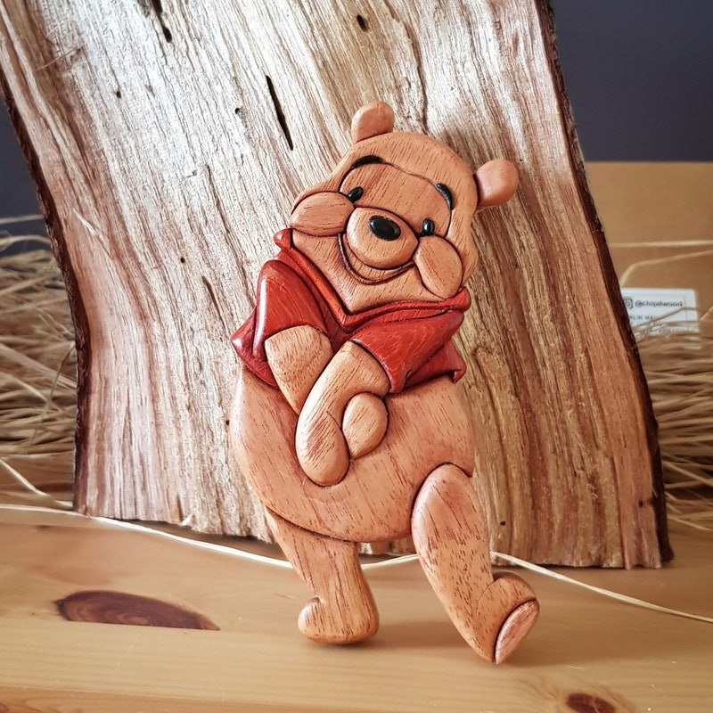 Intarsia Bear - Etsy