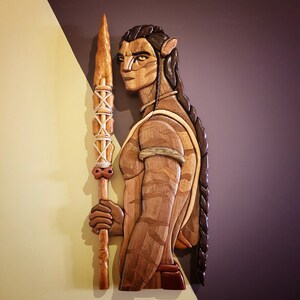 Avatar Movie Wooden Wall Decor, Handmade Avatar Wooden Plaque, Movie ...