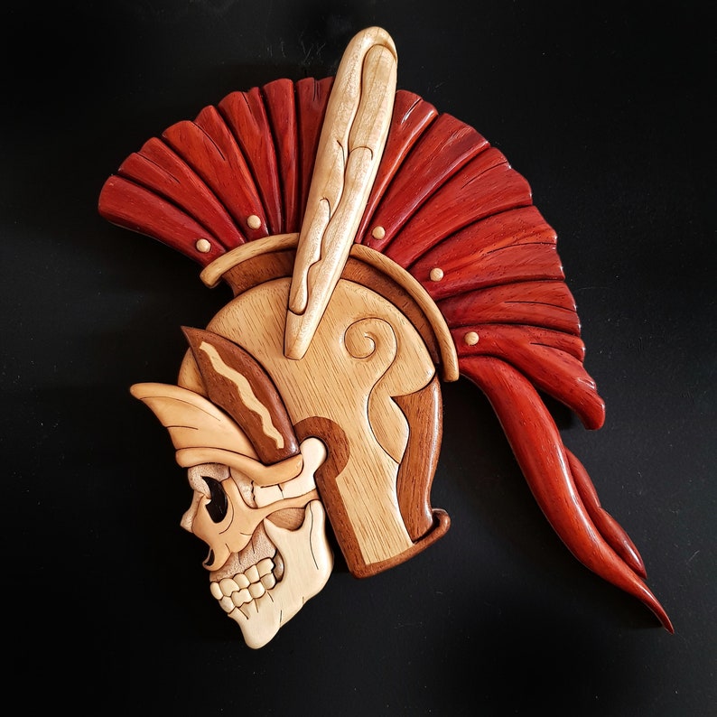 Gladiator Wooden Intarsia Pattern Gladiator Pattern Roman - Etsy