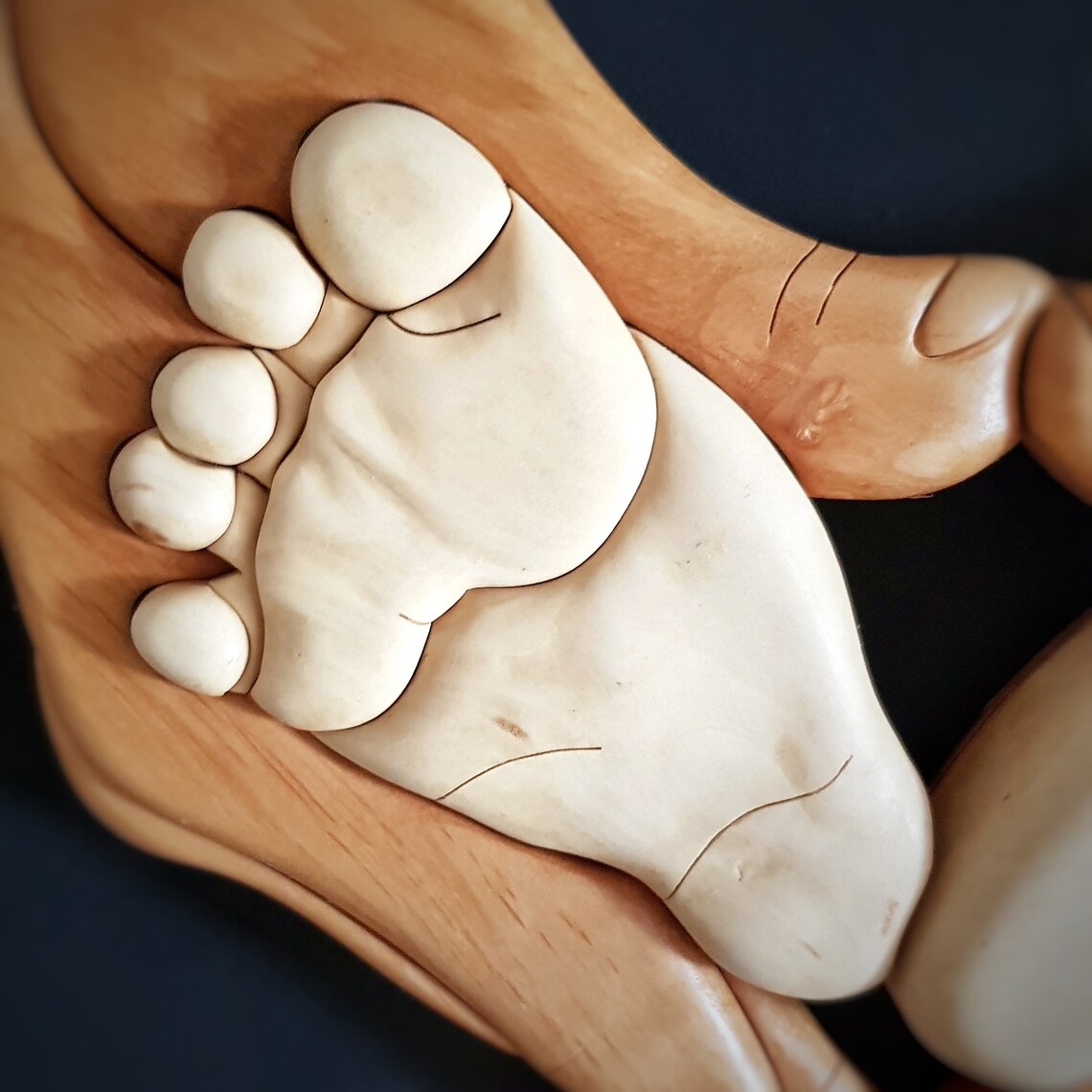 Baby Feet Wall Decor Baby Shower Newborn Baby Figurine - Etsy