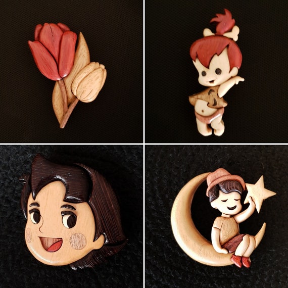 Heidi Figurine Tulip Figurine Pebbles Figurine Star - Etsy