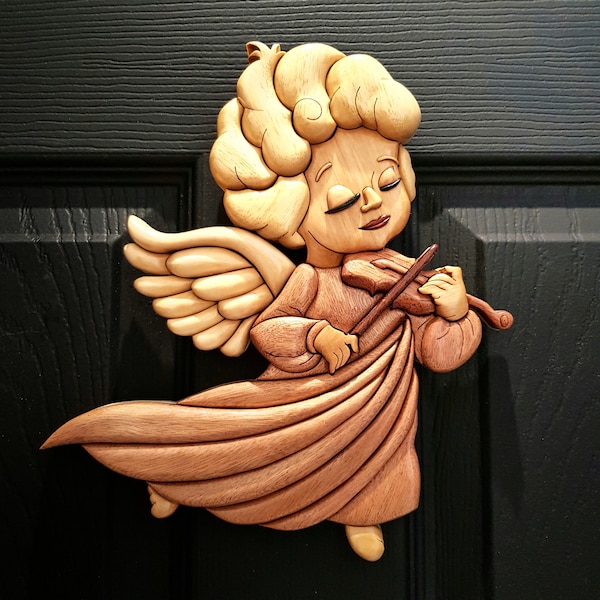 Angel Scroll Saw Pattern - Etsy