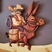 Don Quixote, Sancho Panza, Windmill Intarsia Scroll Saw Pattern Wood ...