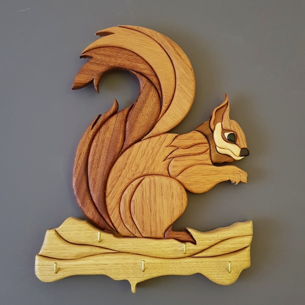 Wood Squirrel Scroll Saw Pattern - Etsy