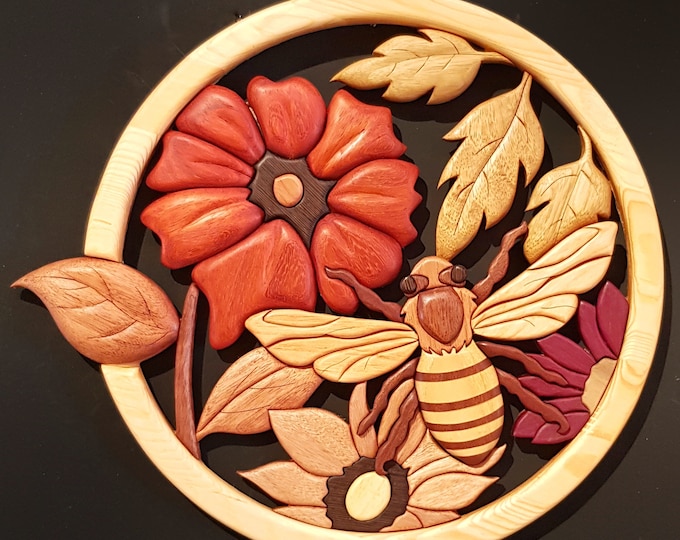 Giraffe Intarsia - Etsy