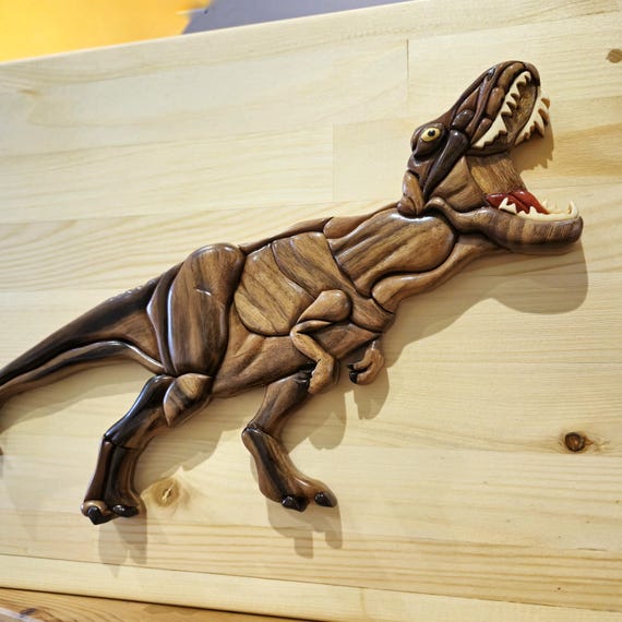 Dinosaur wooden toy box store
