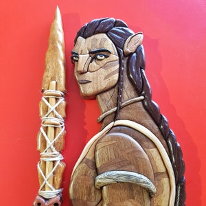 Avatar Movie Wooden Wall Decor, Handmade Avatar Wooden Plaque, Movie ...