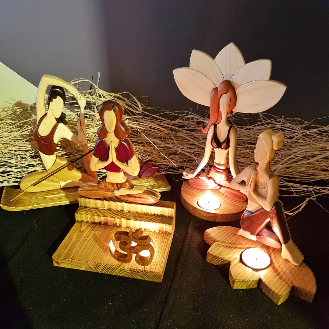 Yoga Poses Intarsia Pattern PDF, Digital Download Woodworking Design - Etsy