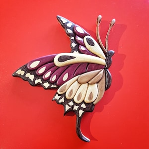 Butterfly Pattern, Queen Butterfly, Butterfly Scroll Saw Art, Wood ...