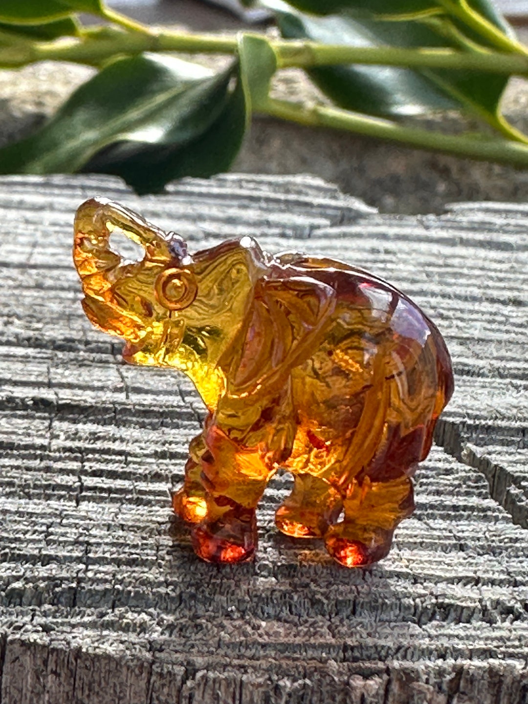 Baltic Amber Elephant Ornament, Quality Hand Carved, Elephant, Hand ...