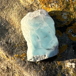 Beautiful Rare Larimar Slab Direct From the Mine From Dominican ...