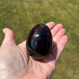 Beautiful Blue Natural Amber Specimen From Sumatra. Polished Egg. - Etsy