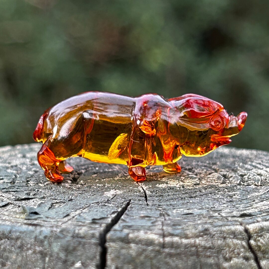 Baltic Amber Pig Piggie Farm Animal Ornament Quality Hand - Etsy