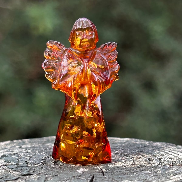 Baltic Amber Angel - Etsy