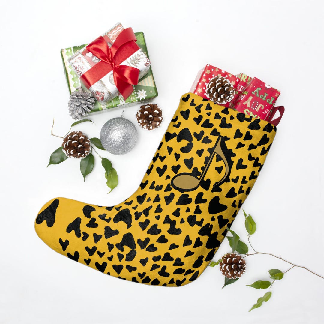 The Iconic Steve Perry Cheetah Print With Gold-tone Eighth Note Music ...