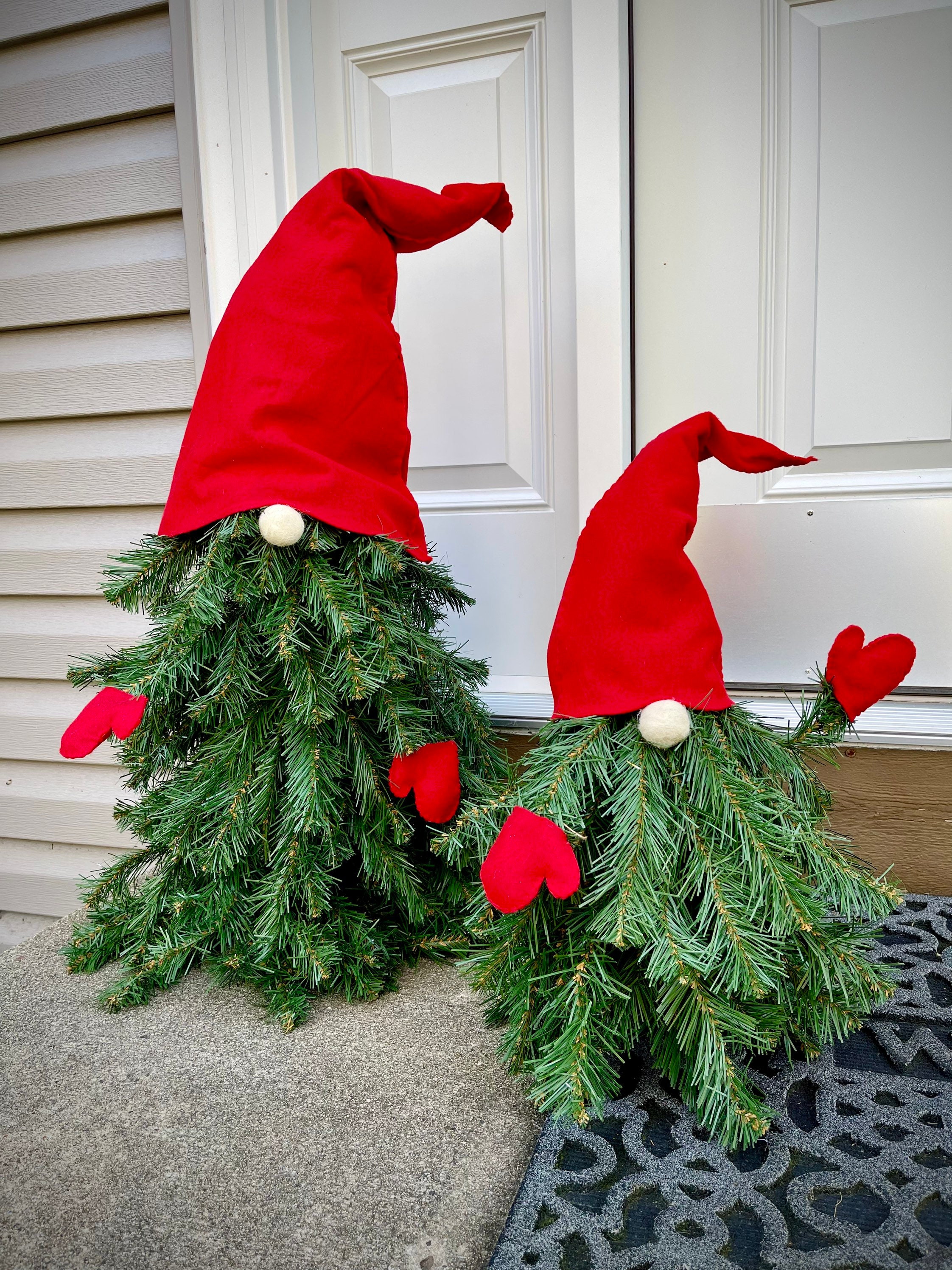 Christmas Gnome Large Gnome Christmas Tree Gnome Evergreen - Etsy