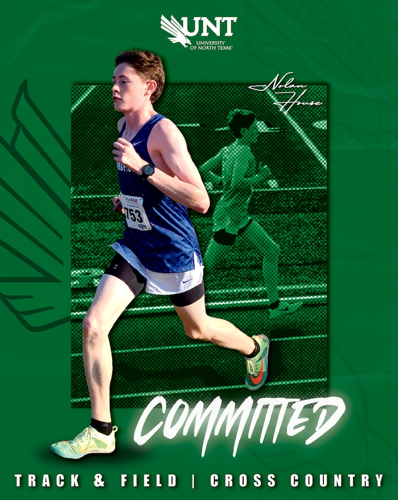 College Commitment Announcement Graphic, Customized and Made to Order ...