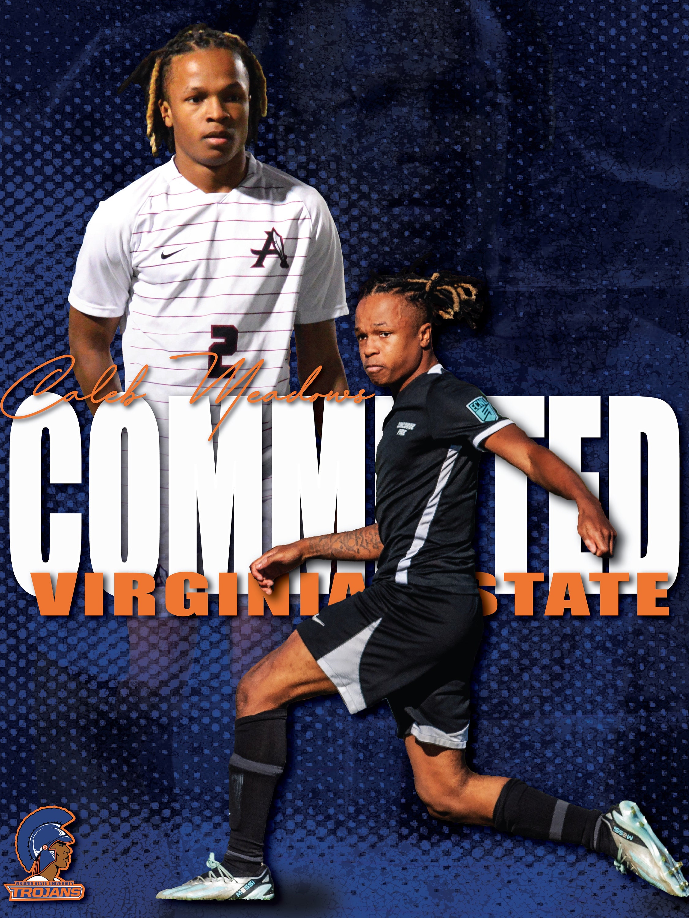 College Commitment Announcement Graphic, Customized and Made to Order ...