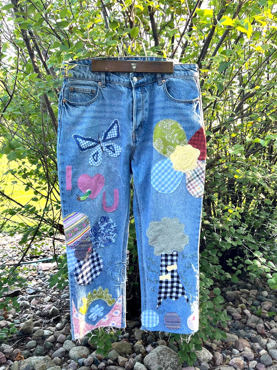 Custom Patchwork Jeans: Made-to-order, Fully Customizable Jeans - Etsy