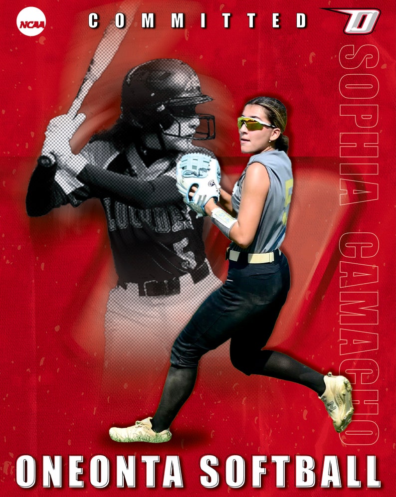 College Commitment Announcement Graphic, Customized and Made to Order ...