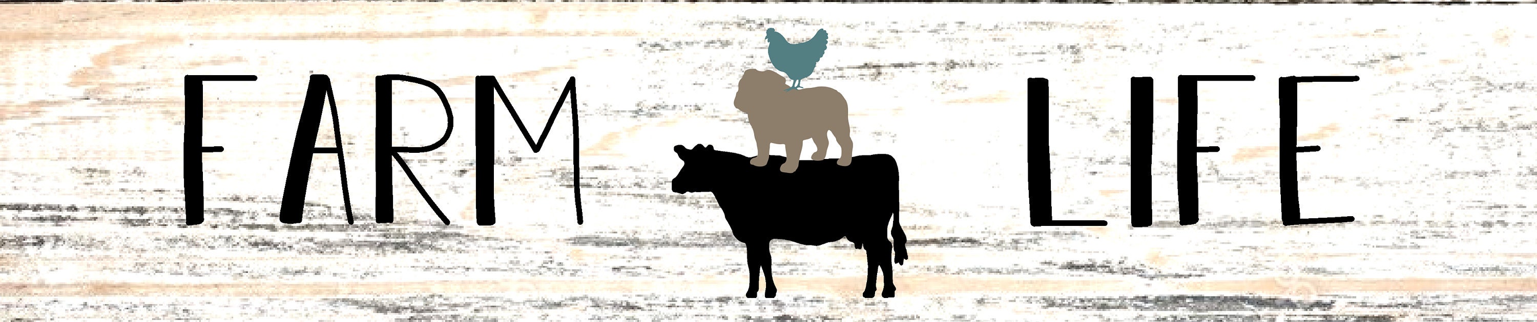 Farm Life Sign | Etsy