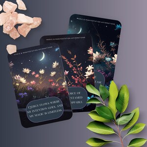 Witchy Affirmation Cards: Printable Spiritual Empowerment Deck (PDF ...