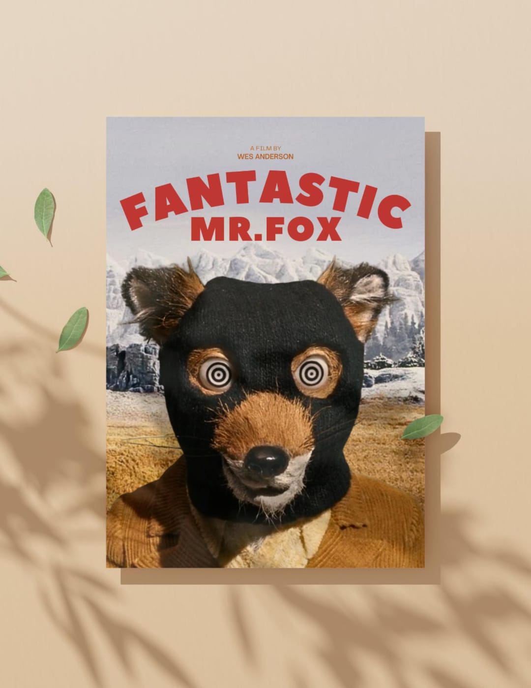 Fantastic Mr Fox Wes Anderson Poster, Unique Movie Poster, Digital ...
