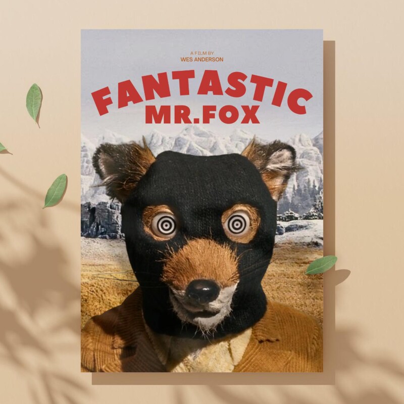 Mr Fox Poster - Etsy