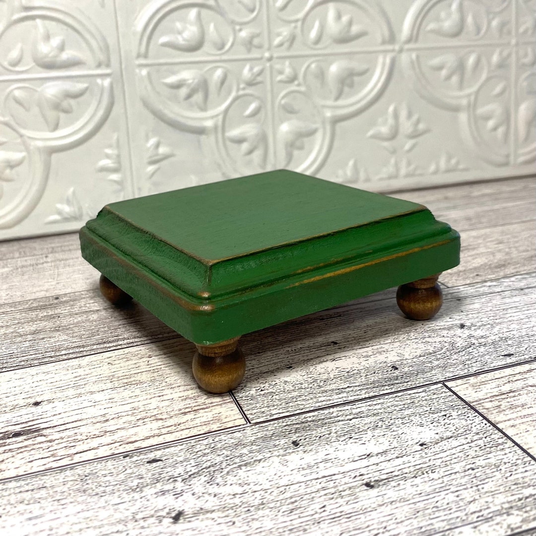 Riser, Wood Riser Stand, Square Riser, Distressed Wood Tray, Farmhouse ...