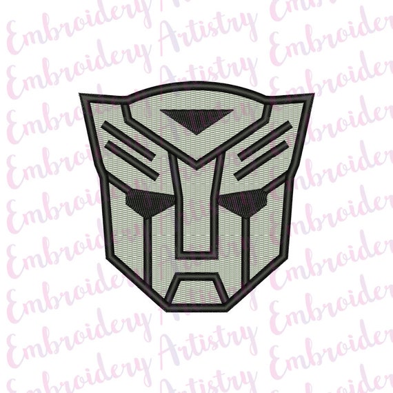 Transformers Mask Embroidery Design Machine Embroidery | Etsy