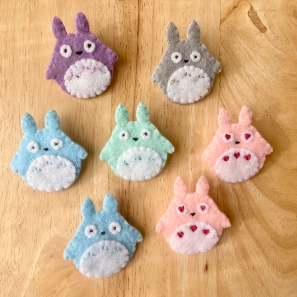 Felt Totoro - Etsy