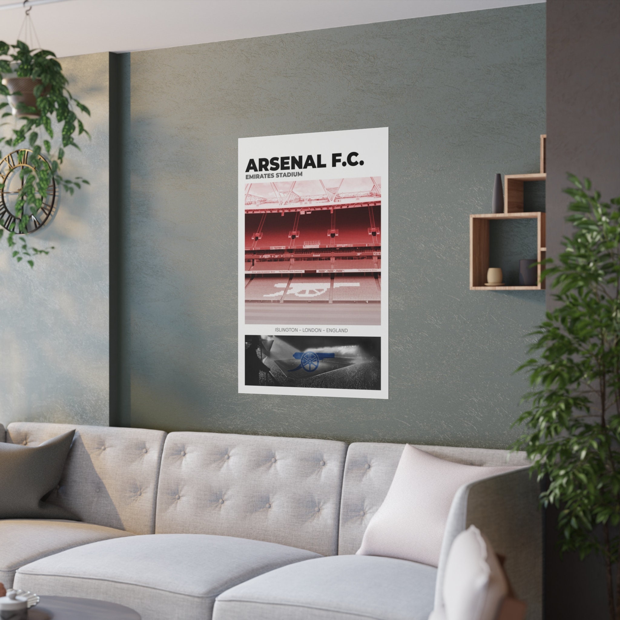Arsenal Football Club Poster - Etsy