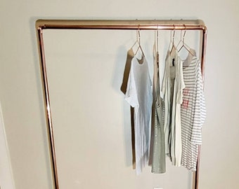 Copper Clothing Rack - Etsy