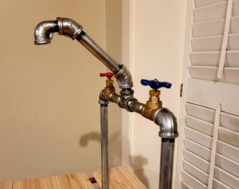 Galvanized Faucet - Etsy