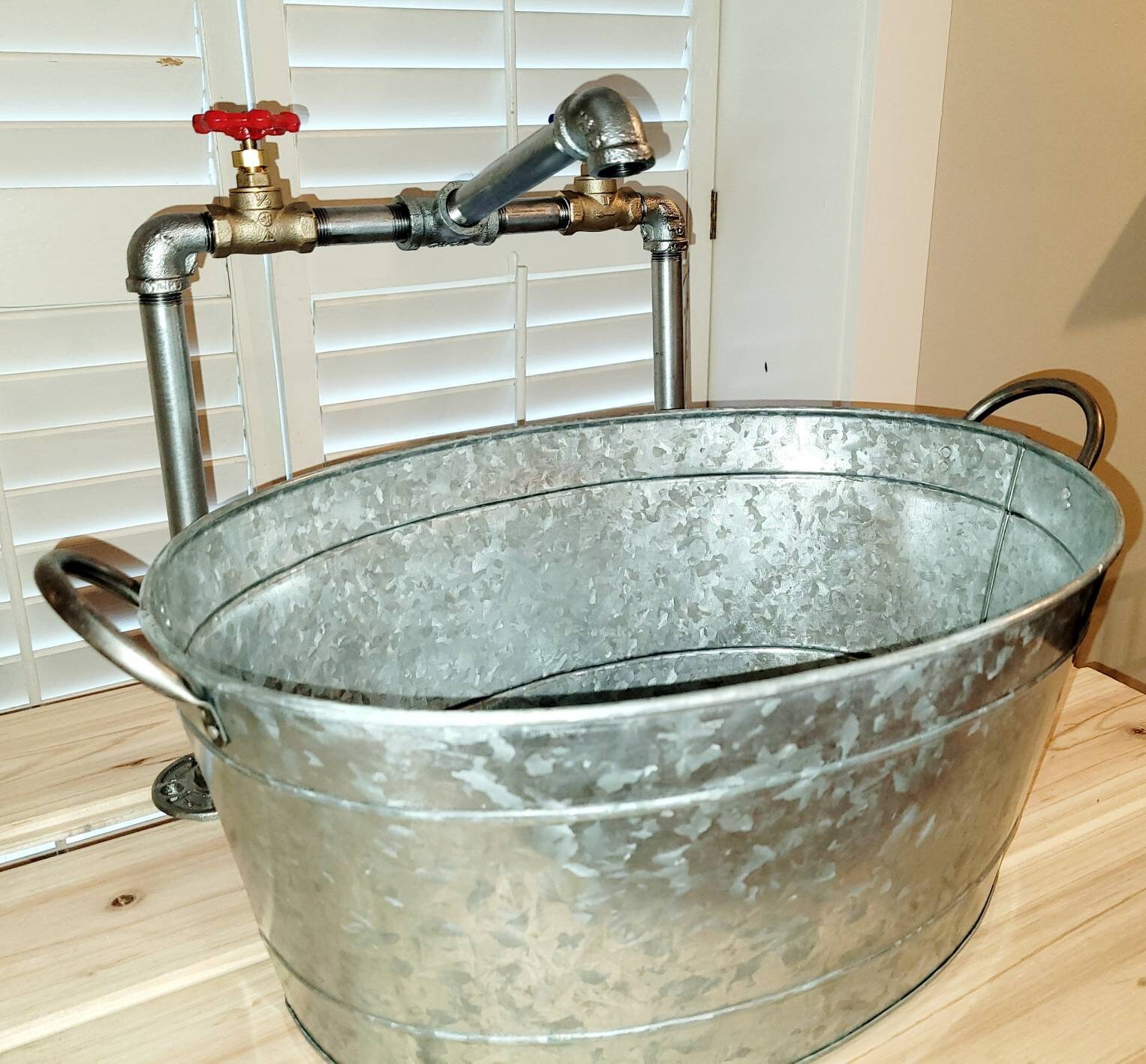 Galvanized Sink