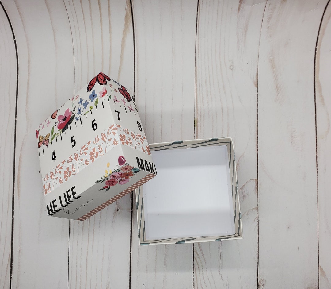 Handmade 3 X 3 X 3 Gift Box - Etsy