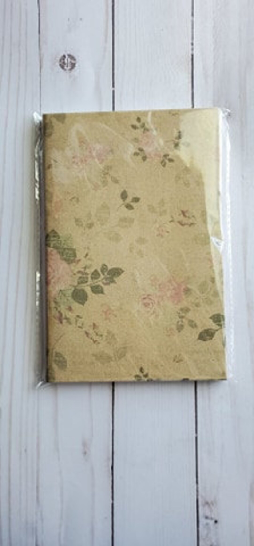 Double-sided Floral Notebook - Etsy