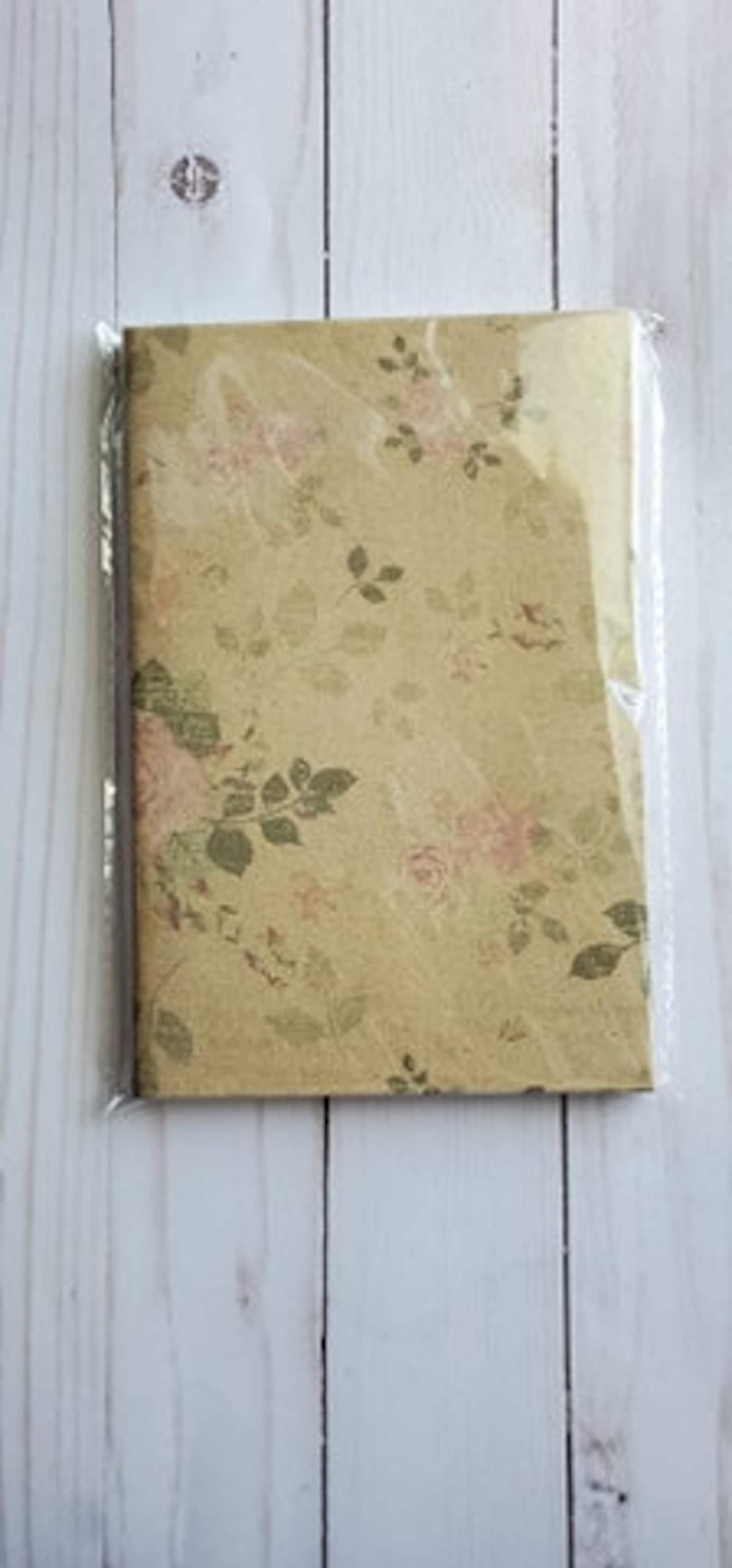 Double-sided Floral Notebook - Etsy