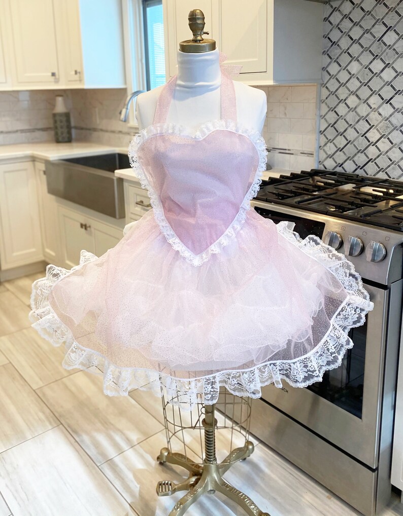 Apron See Through Valentines Day Sexy Apron Perfect For Romantic