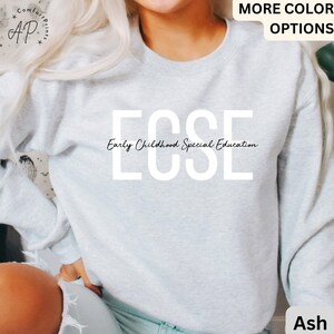 Early Childhood Special Education Sweatshirt, ECSE Sweater, Daycare ...