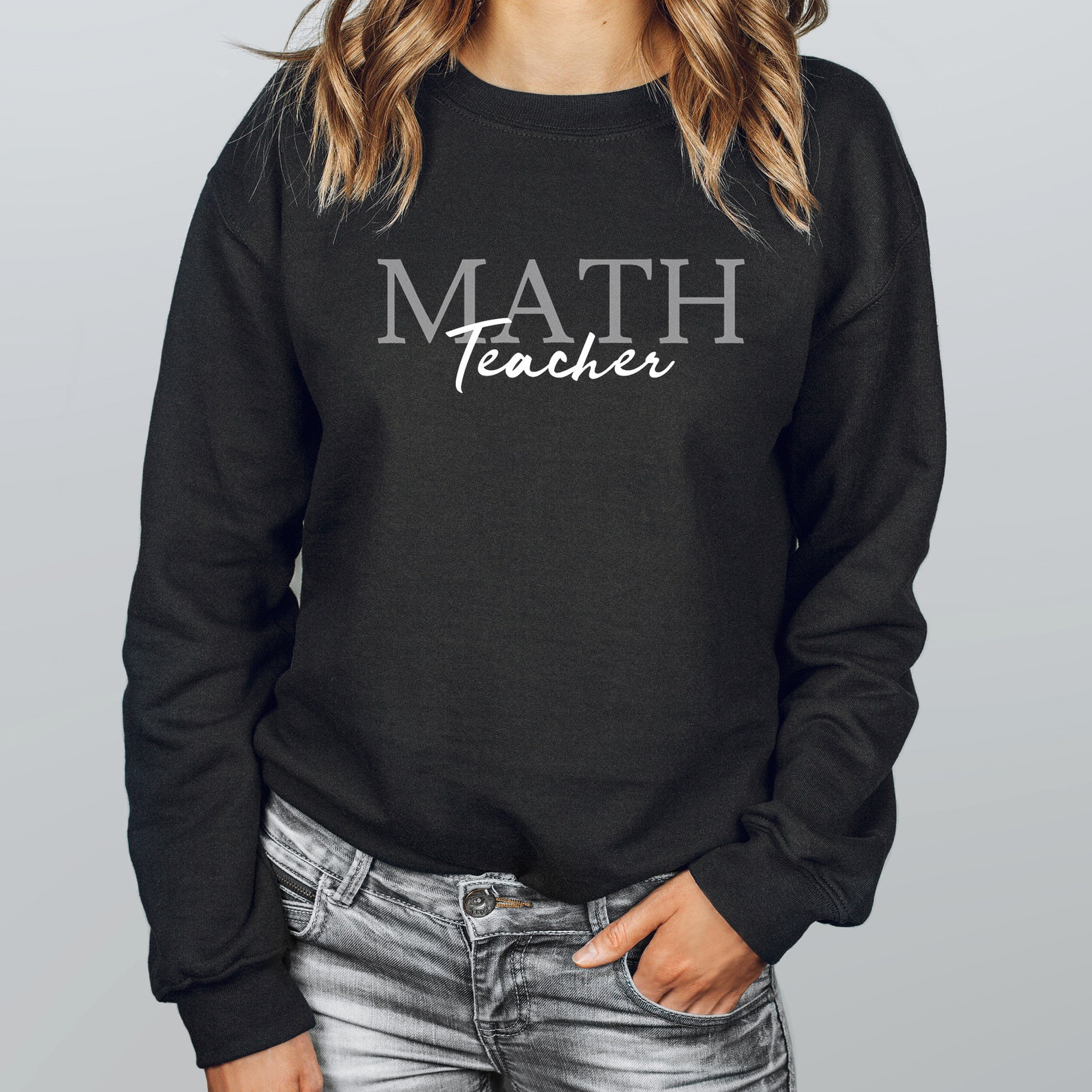 Math Teacher Sweatshirt Math Teacher Appreciation Shirt - Etsy