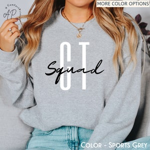 CT Technologist Sweatshirt, Computed Tomography Technologist Sweater ...