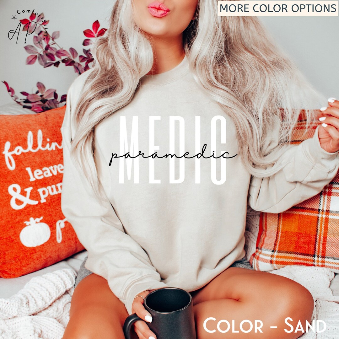 Paramedic Sweatshirt, Emergency Medical Technicians Sweater, EMT ...