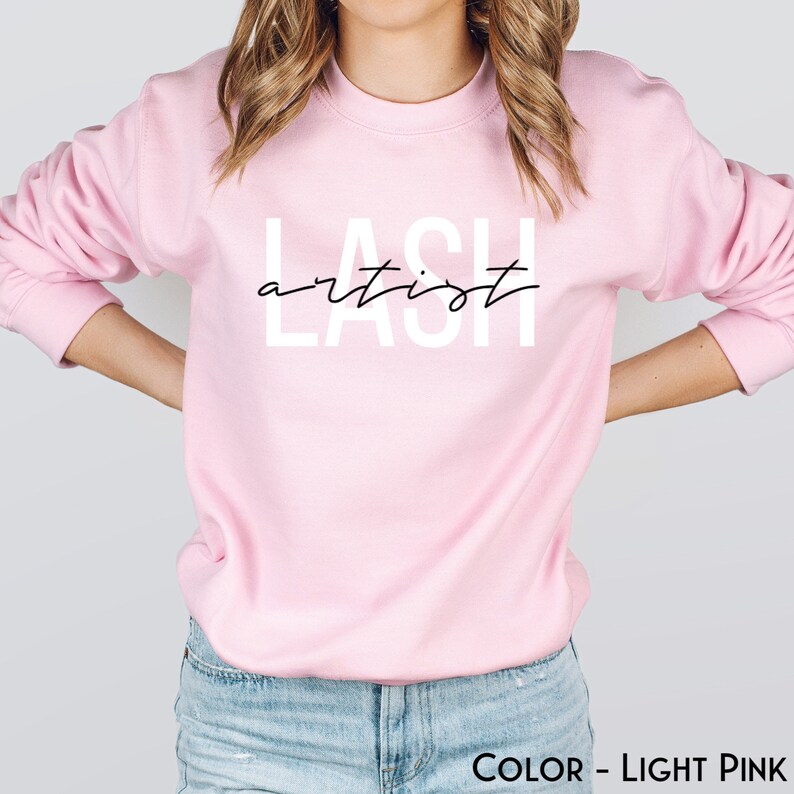 Lash Artist Sweatshirt Lash Boss Sweater Eyelash Extension Etsy