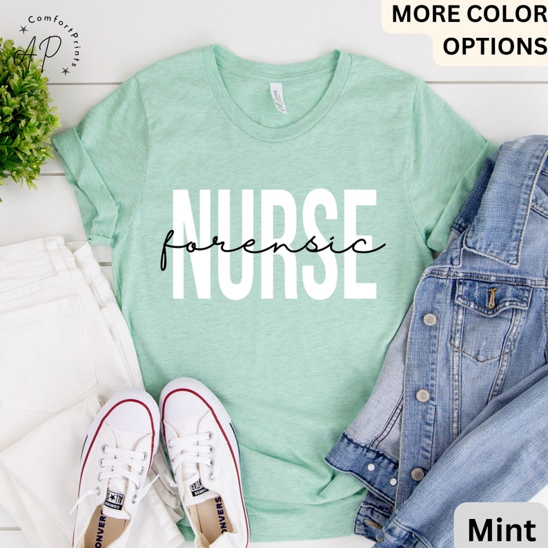 Forensic Nurse Shirt, Gift for Forensic Nurse, Forensic Examiner T ...