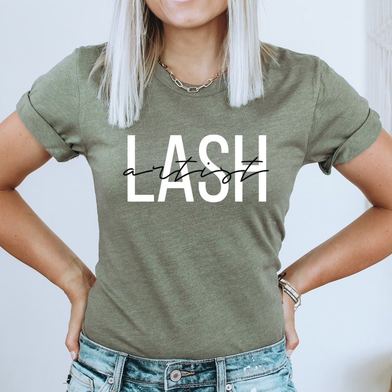 Lash Artist Shirt Lash Boss T-shirt Eyelash Extension Tee - Etsy