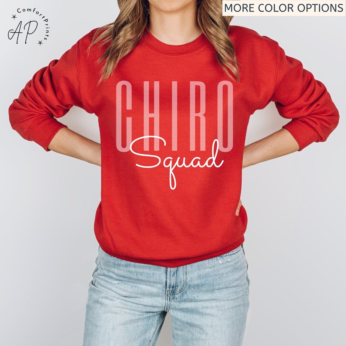 Chiro Squad Sweatshirt, Chiropractor Sweater, Chiropractor Assistant T ...