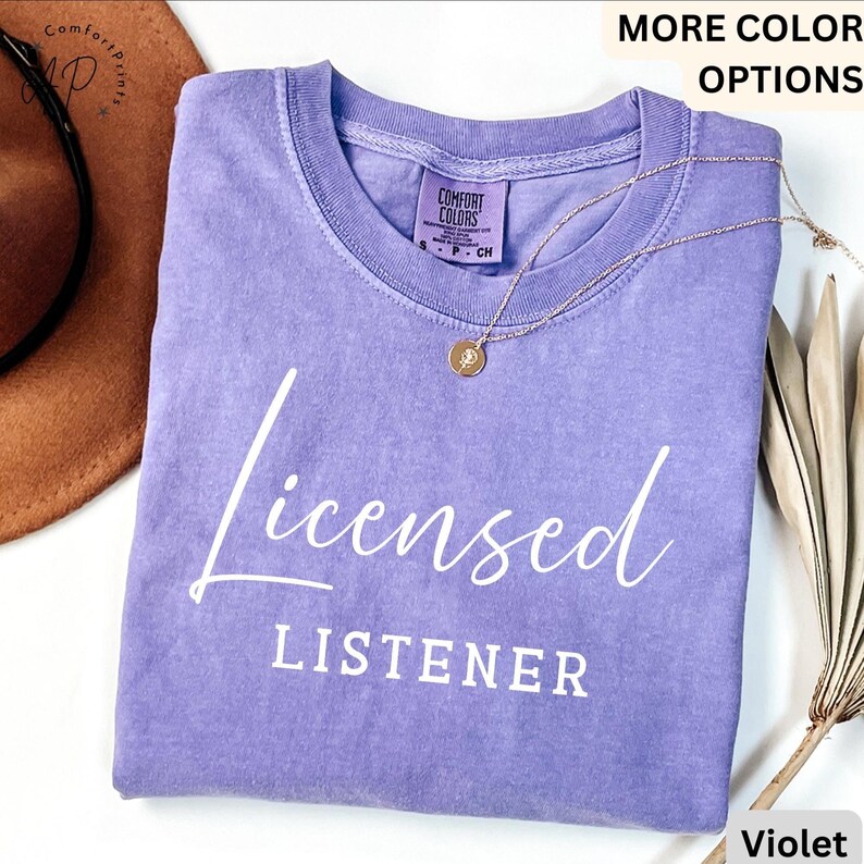 Mental Health Comfort Colors® Shirt, School Counselor T-shirt, Licensed ...