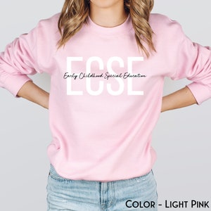 Early Childhood Special Education Sweatshirt, ECSE Sweater, Daycare ...